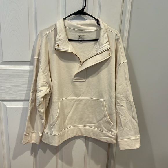 a new day | Sweaters | Cream Quarter Zip Sweater | Poshmark